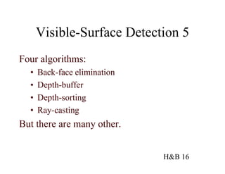 Hidden_surfaces.pdf | 3-D Graphics | Computer Software and Applications