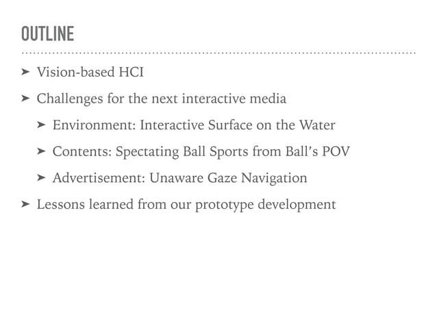 USING VISION SENSORS FOR INNOVATIVE HCI | PDF | Cameras and Camcorders ...