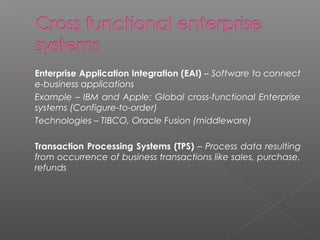 Enterprise business systems1 | PPT