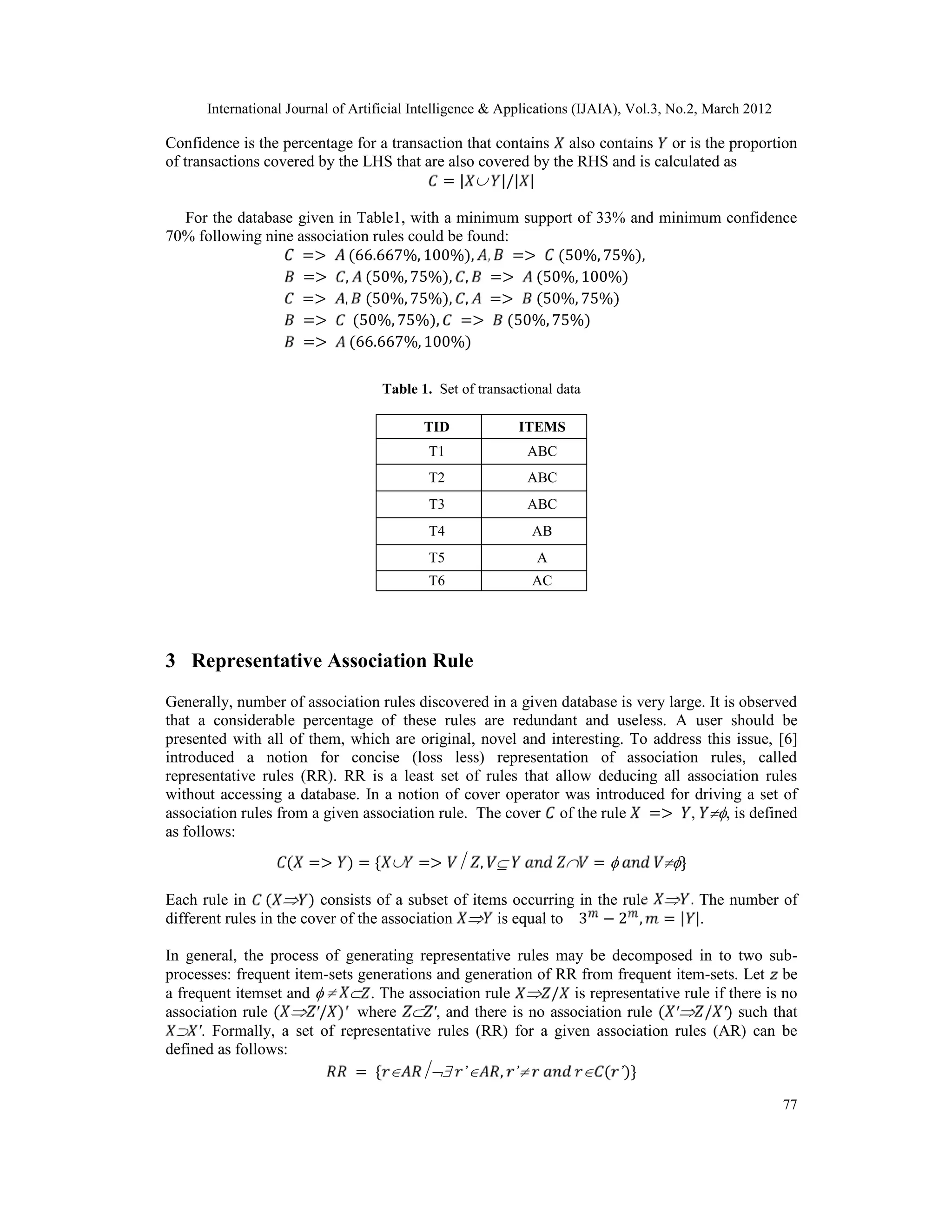 Hiding Sensitive Associationrulepdf Pdf Databases Computer Software And Applications
