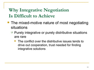 integrative negotiation | PPT