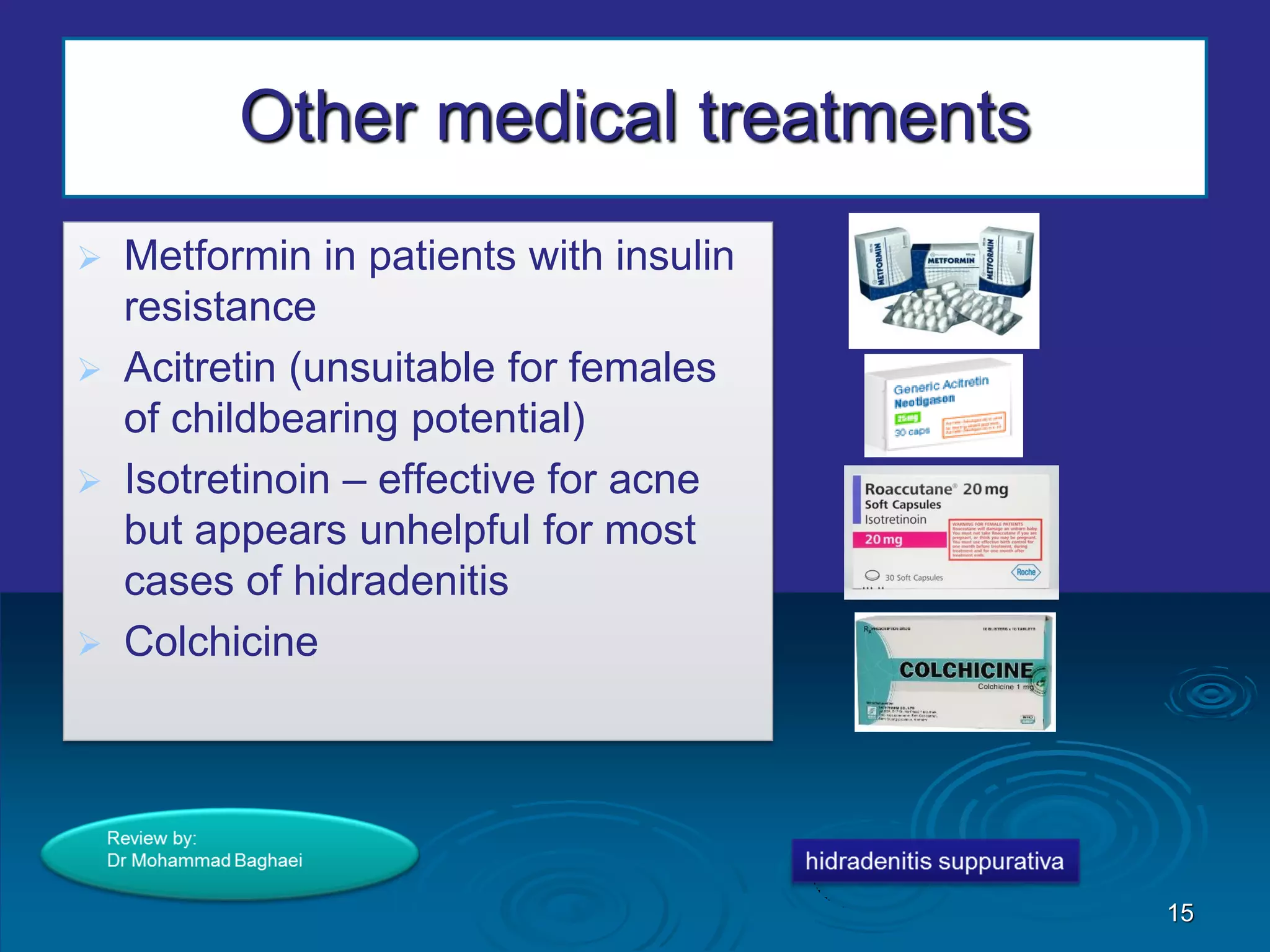 Hidradenitis Suppurativa By Dr Mohammad Baghaei Ppt