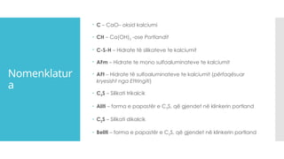 Cement Hydration/Hidratimi i çimentos.pptx
