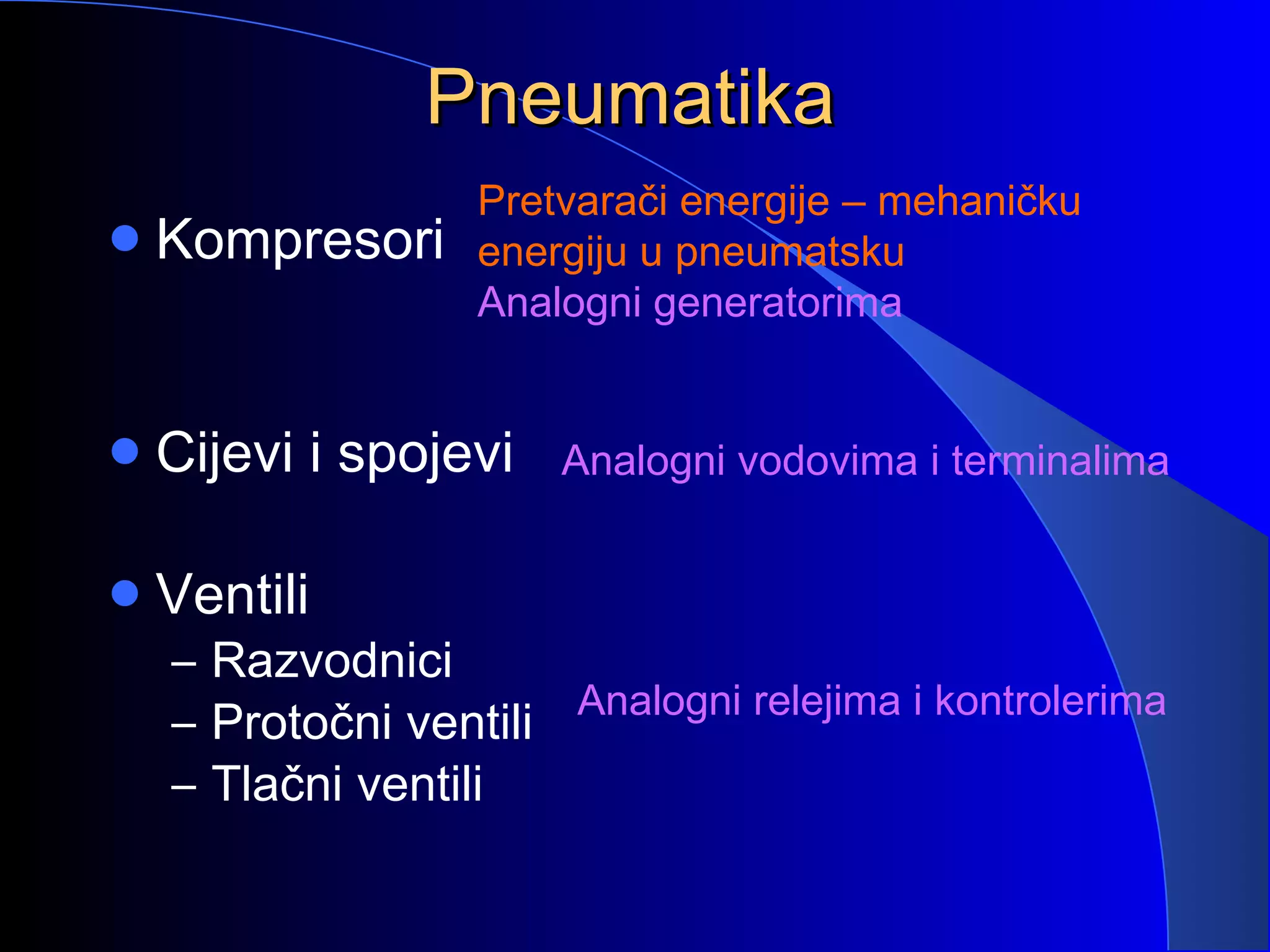 Hidraulika I Pneumatika 1. Pr | PPT