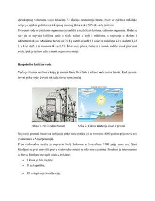 Hidrobiologija vj.1. | PDF