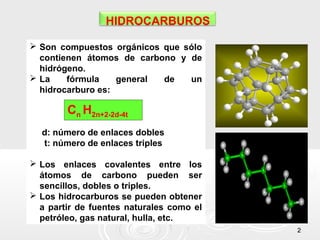HIDROCARBUROS ALIFÁTICOS | PPT
