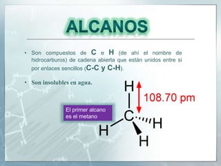 nomenclatura de alcanos | PPTX