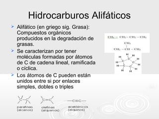 Hidrocarburos alcanos alquenos-alquinos | PPT