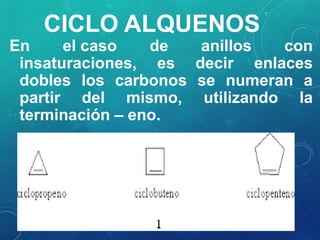HIDROCARBUROS CÍCLICOS. Javier Cucaita | PPT