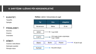 Analiza teknike dhe ekonomike e hidrocentraleve të vogla | PPTX