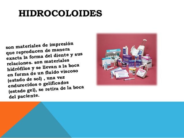 Hidrocoloides