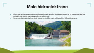 Hidroelektrična postrojenja prezentacija | PPTX