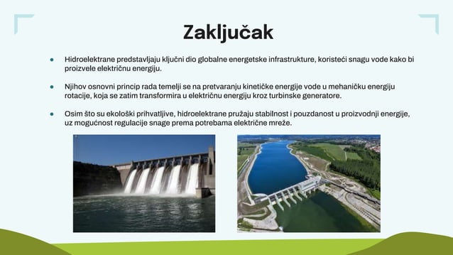 Hidroelektrična postrojenja prezentacija | PPTX
