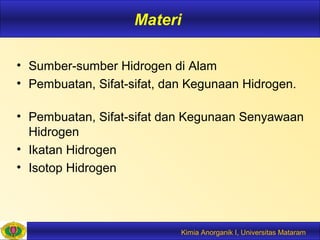 Hidrogen | PPT