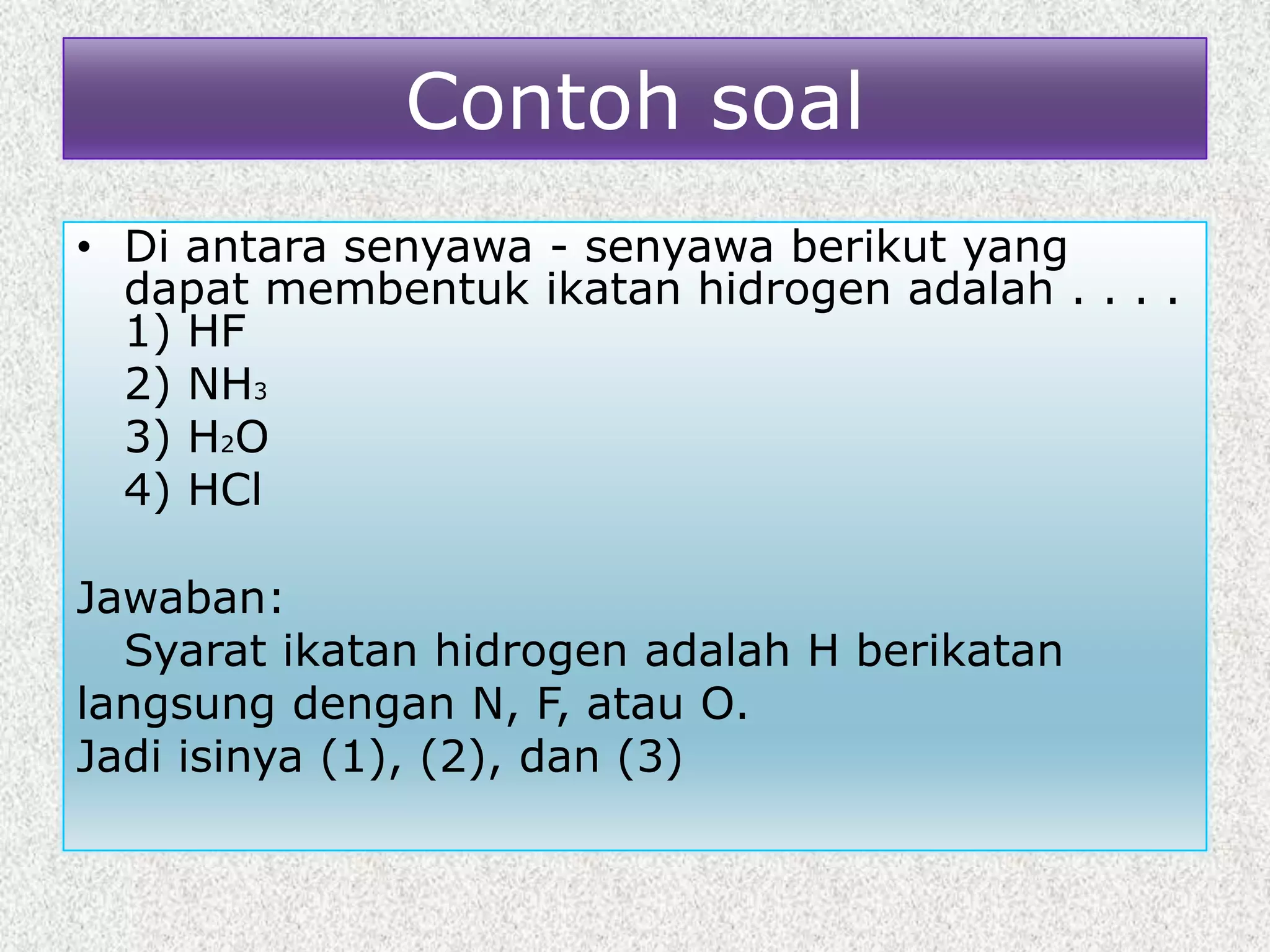 Hidrogen dan golongan iv a | PPTX