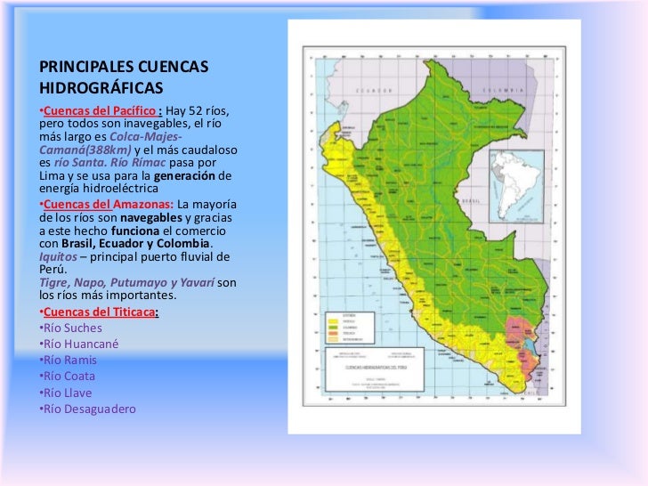 Hidrografia De Peru