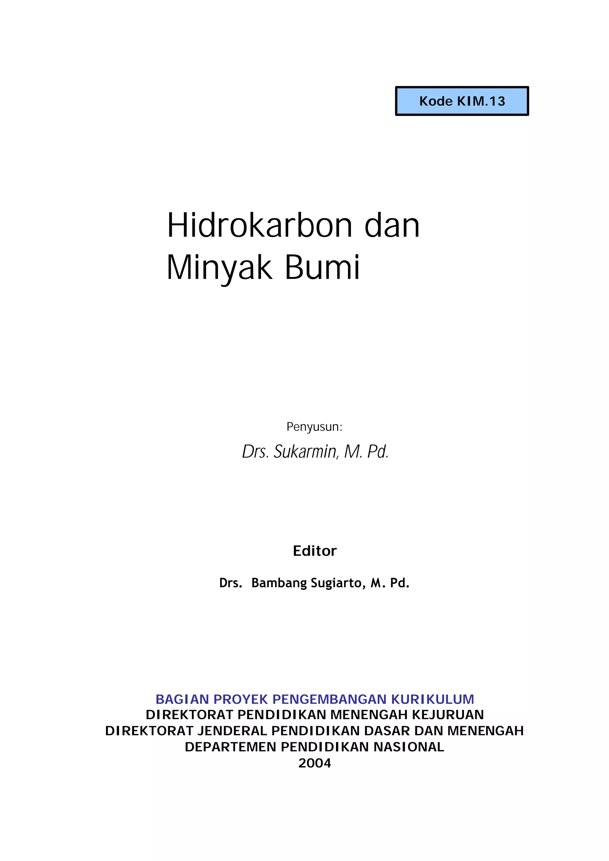 Hidrokarbon dan minyak bumi | PDF
