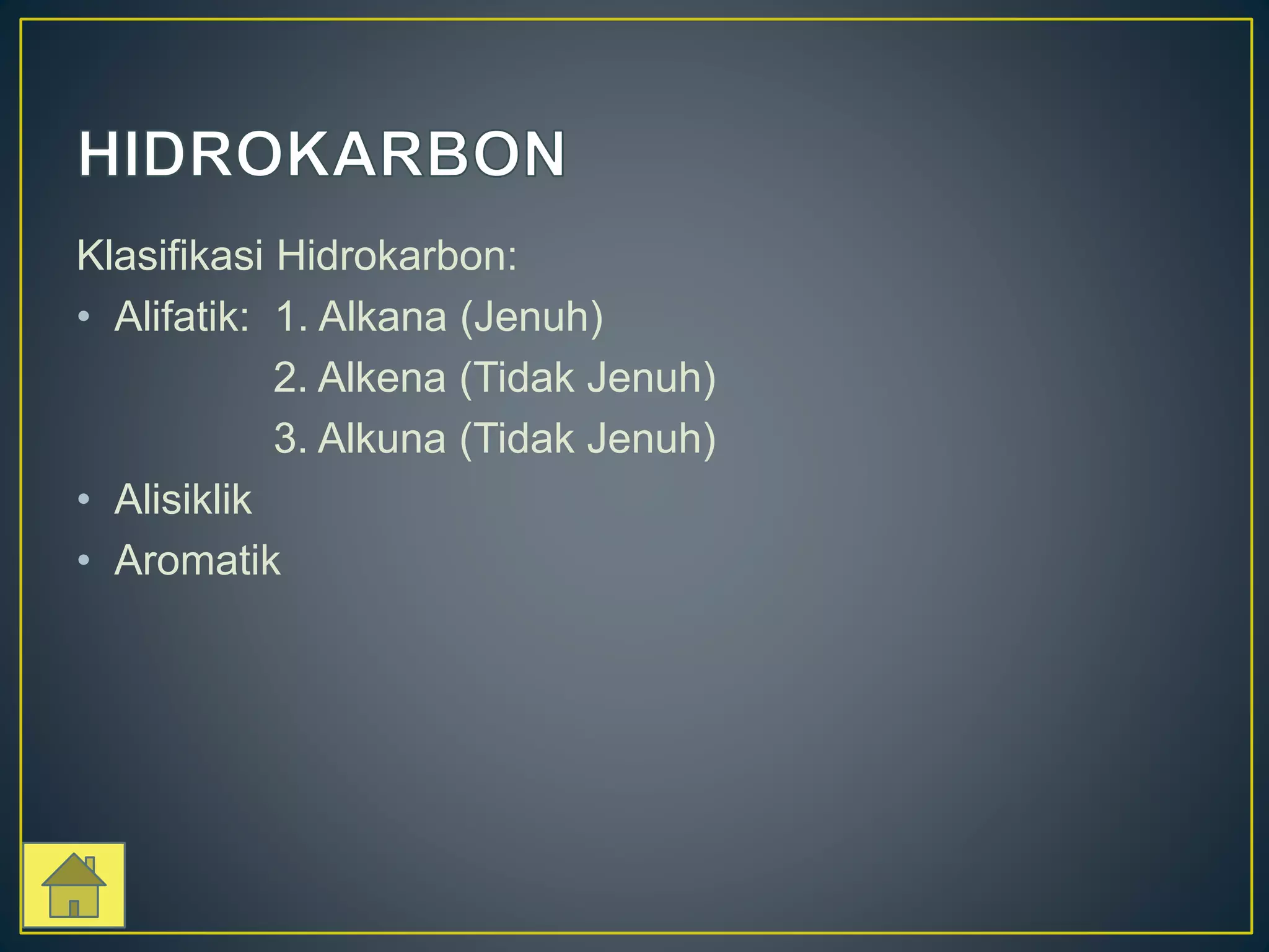 Hidrokarbon dan minyak bumi | PPTX