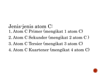HIDROKARBON kimia farmasi untuk edukasii | PPT