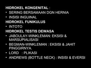 Hidrokel | PPT