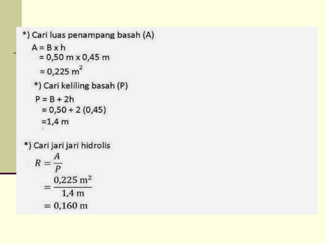 Hidrolika Pertemuan 2 Geometri Saluran Terbuka.ppt