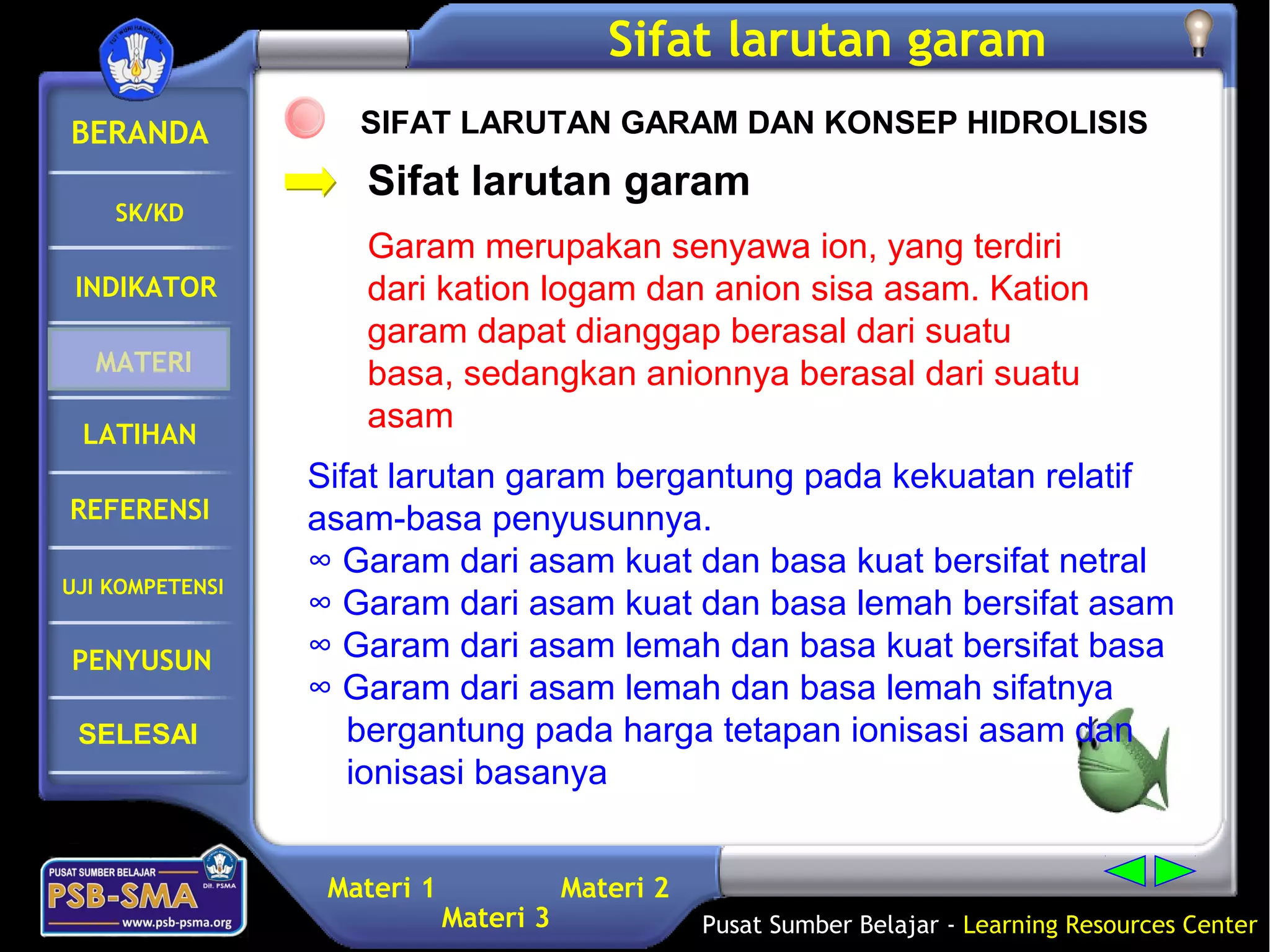 Hidrolisis garam | PPT