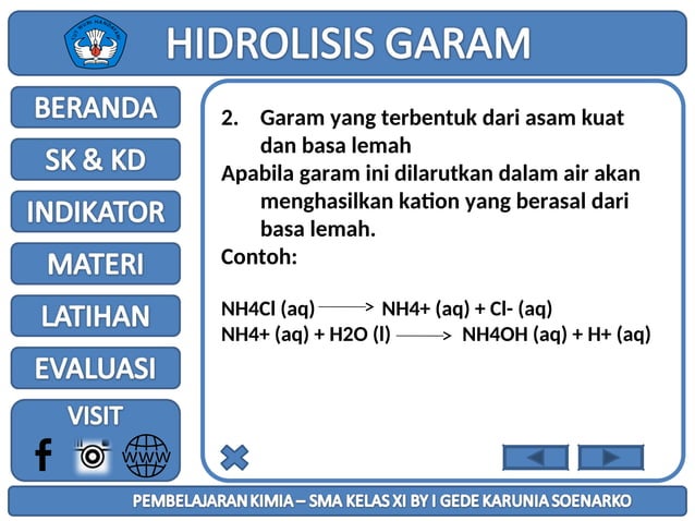 hidrolisis garam (I Gede Karunia Soenarko-E1M013014).pptx.ppt