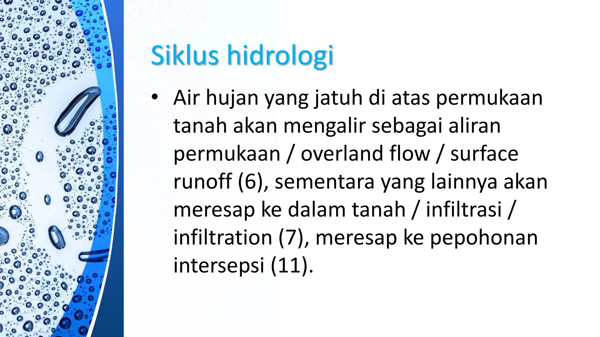 Siklus Hidrologi Siklus Hidrologi Siklus Hidrologi | PDF