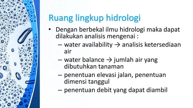 Siklus Hidrologi Siklus Hidrologi Siklus Hidrologi | PPT