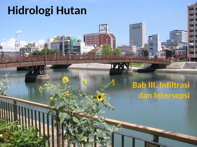 Hidrologi Hutan Bab3 Infiltrasi dan Intersepsi.ppt