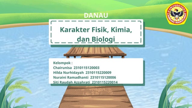 Hidrologi Sungai dan Danau Hidrologi Sungai dan Danau.pptx