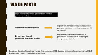 hidrops_fetal ginecología y obstetricia . | PPTX