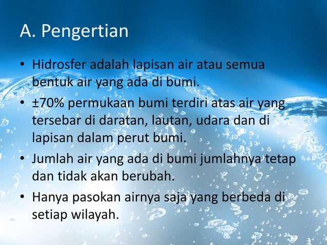 Hidrosfer | PPT