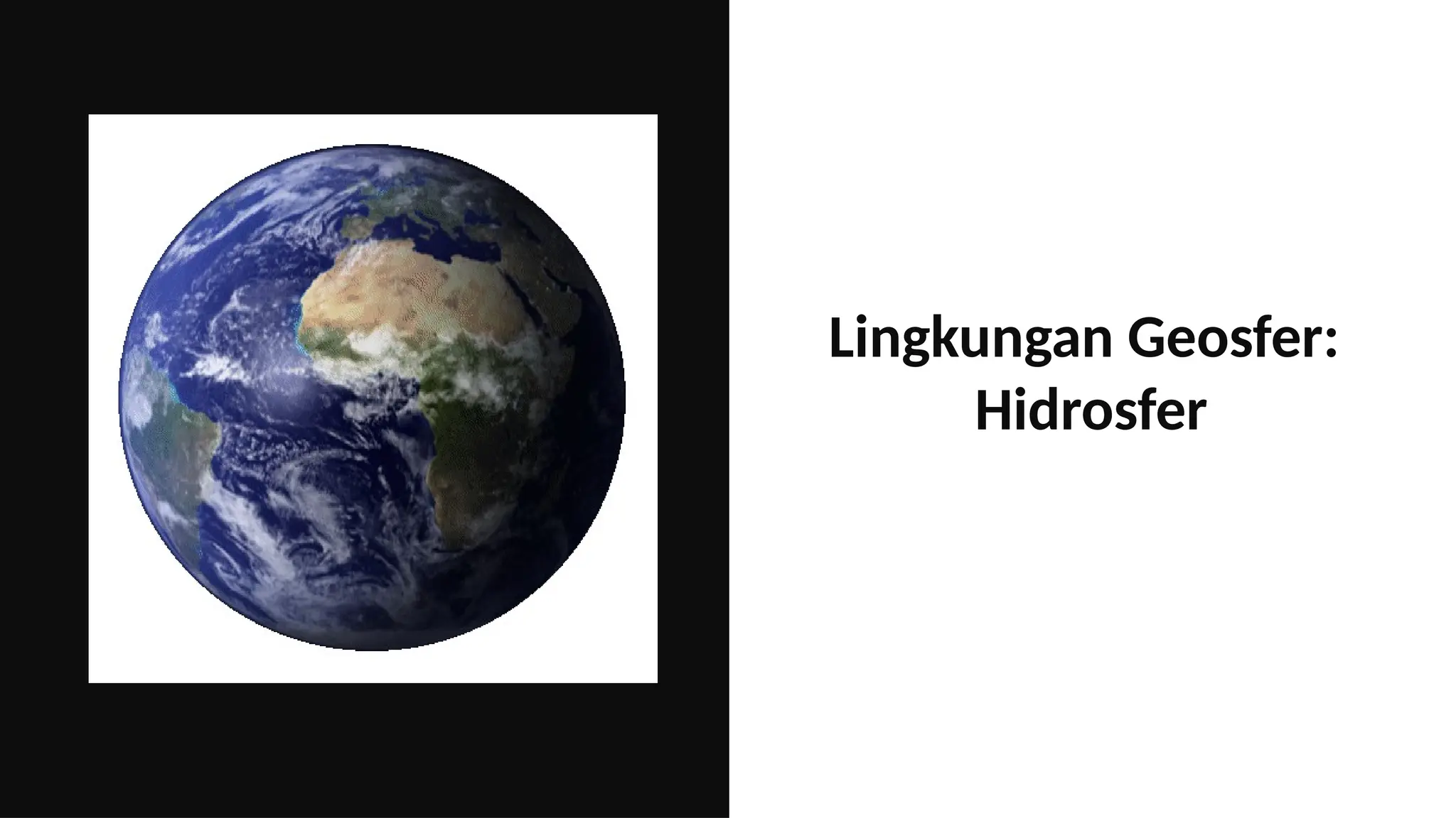GEOGRAFI HIDROSFER KELAS X KURIKULUM MERDEKA | PPTX