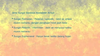 Hidrosfer - Sungai dan Danau | PPTX