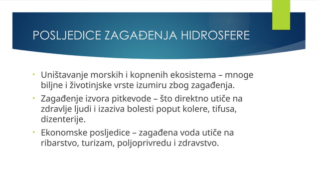 Hidrosfera prezentacija o slojevima atmosfere | PPT