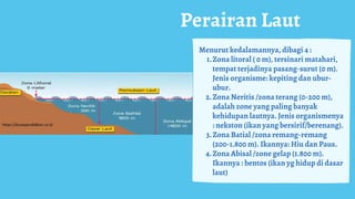 Hidrosfer tentang siklus air hujan dan karakteristik perairan laut | PPT