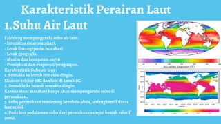 Hidrosfer tentang siklus air hujan dan karakteristik perairan laut | PPT