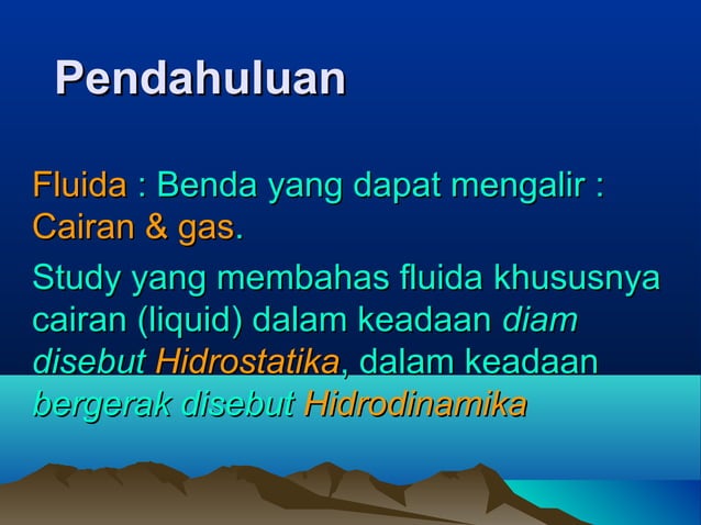 Hidrostatika | PPT