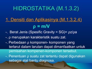Hidrostatika | PPT