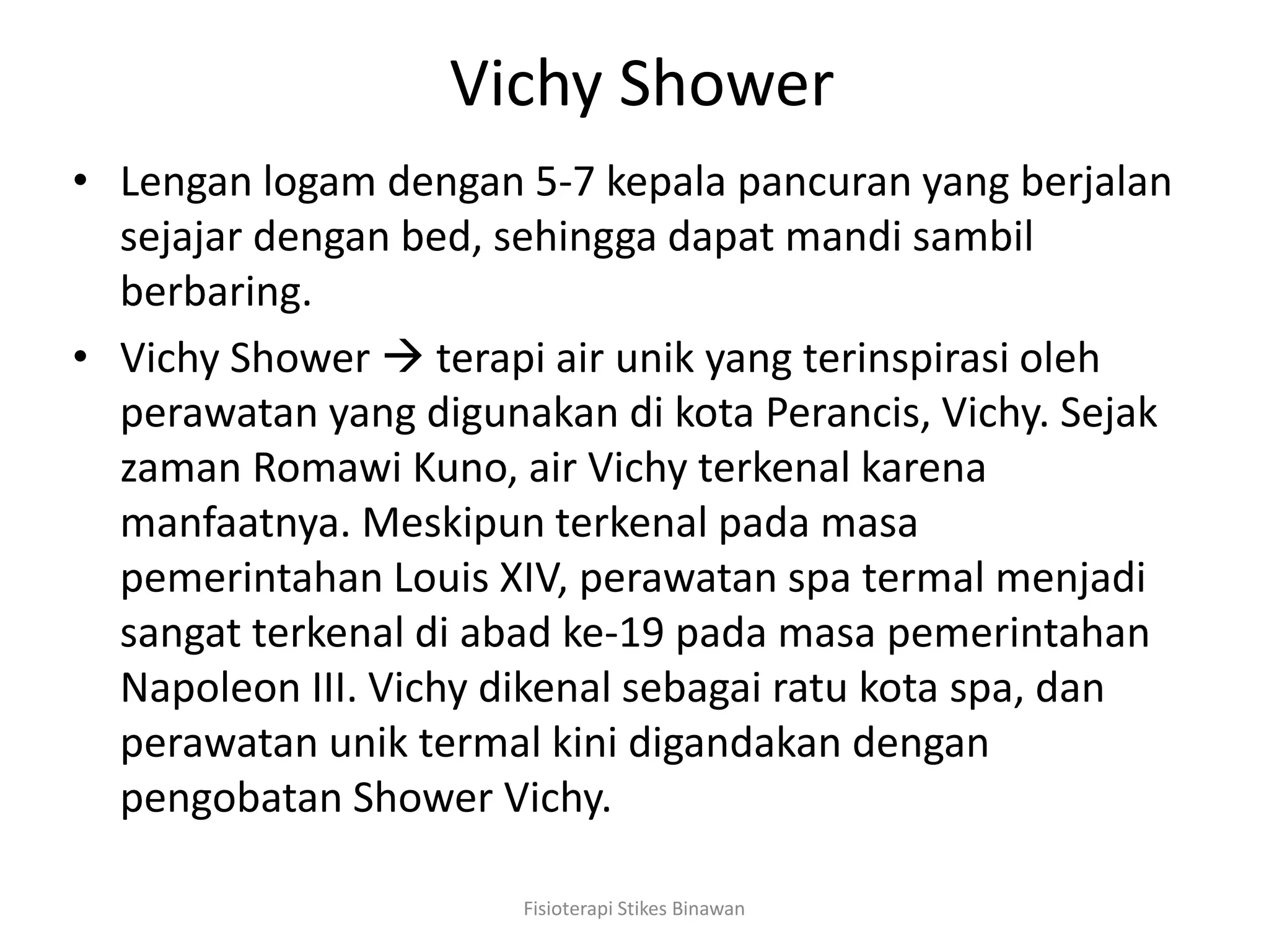 Hidrotherapi Pool Therapy | PPT