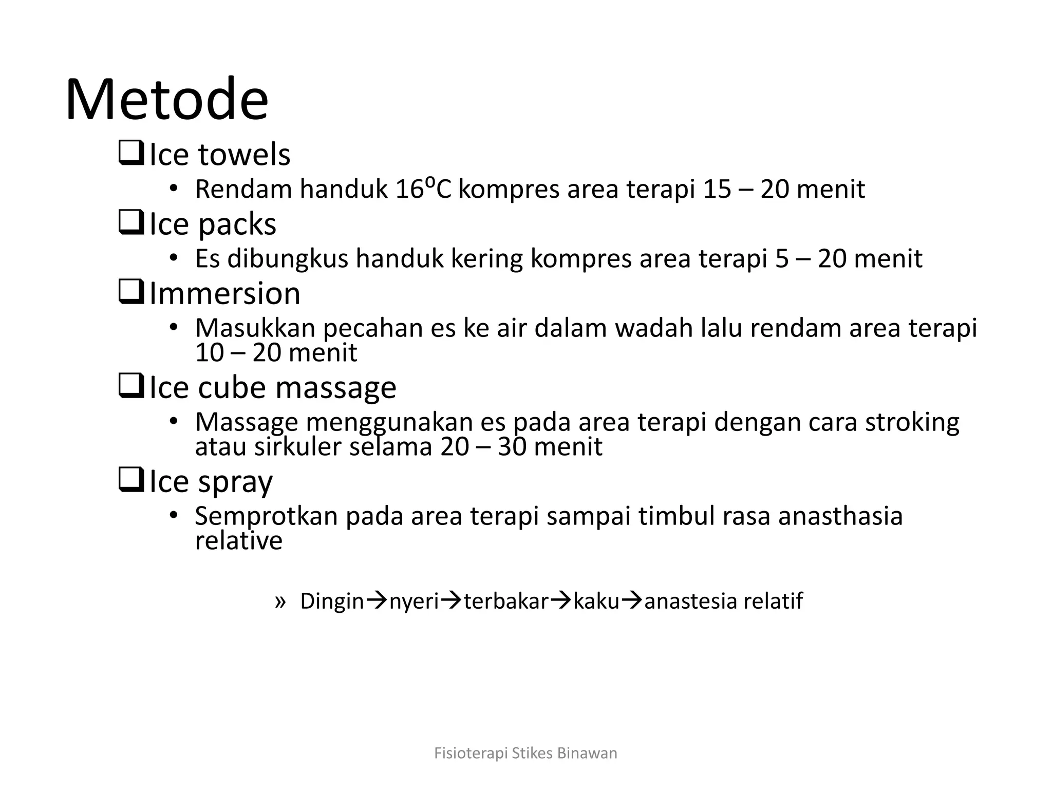 Hidrotherapi Pool Therapy | PPT