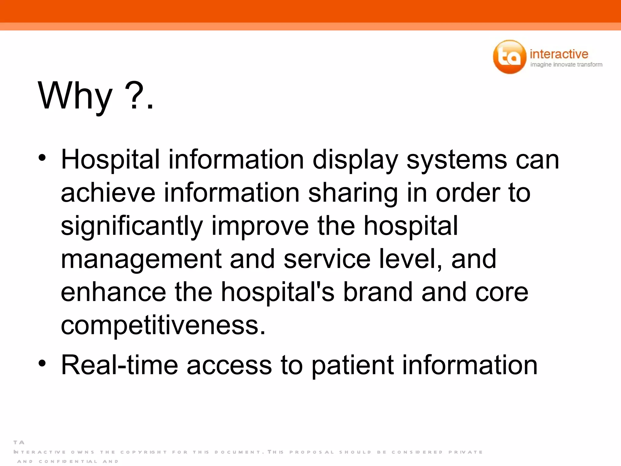 Hospital Information Display System (HIDS) | PPT