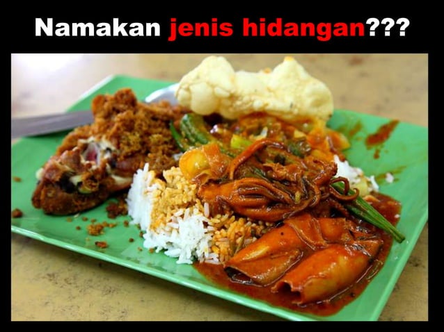 Hidangan sepinggan lengkap & minuman | PPTX