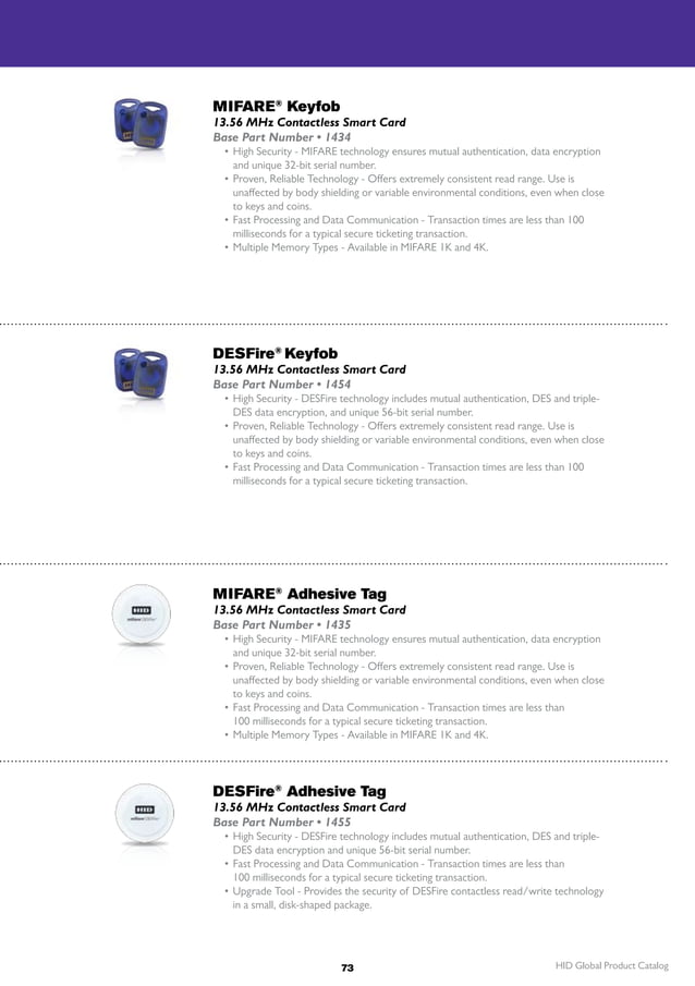 Hid smartid product_catalog_en | PDF
