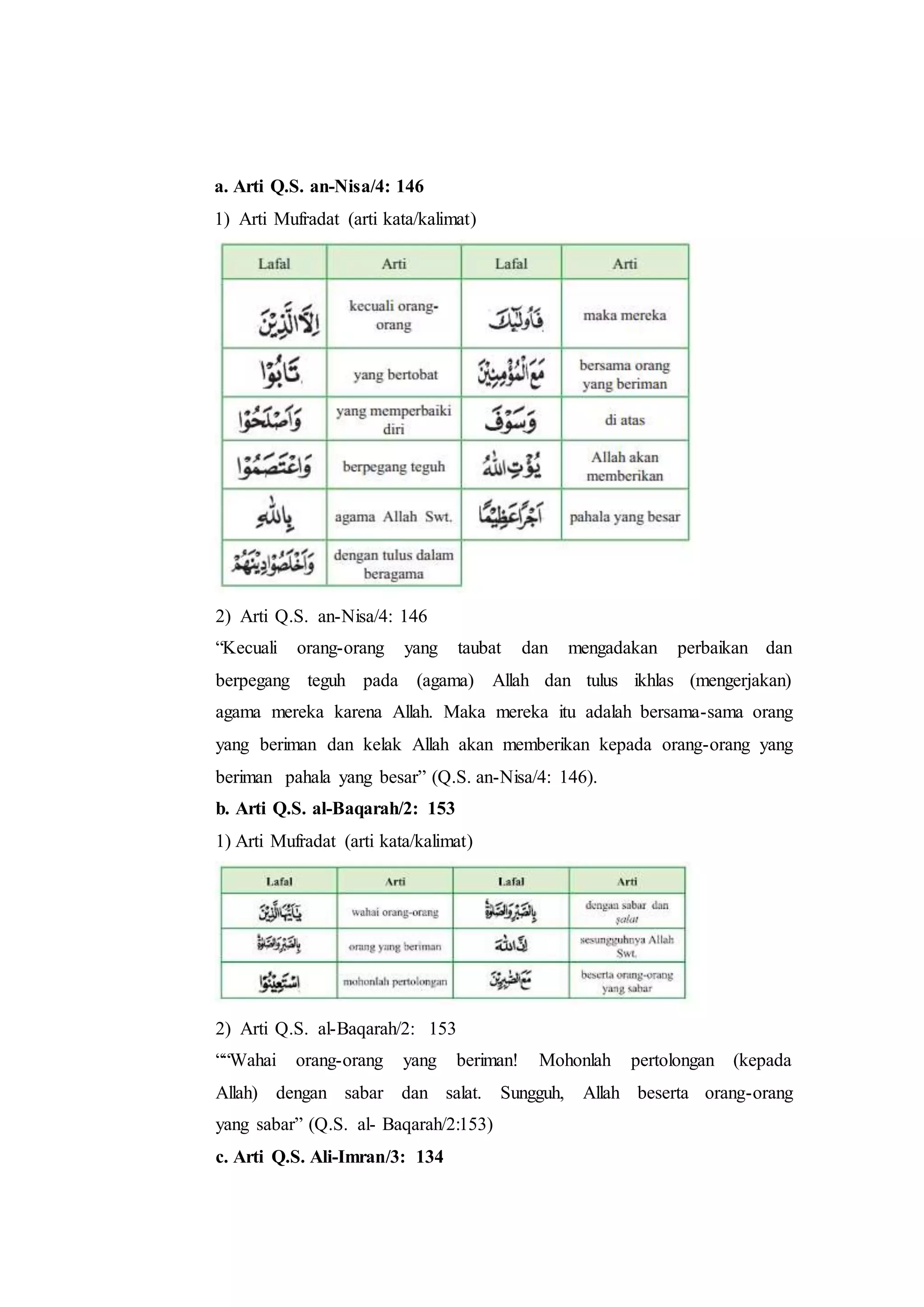 Hidup jadi lebih damai dengan ikhlas, sabar, dan pemaaf | DOCX