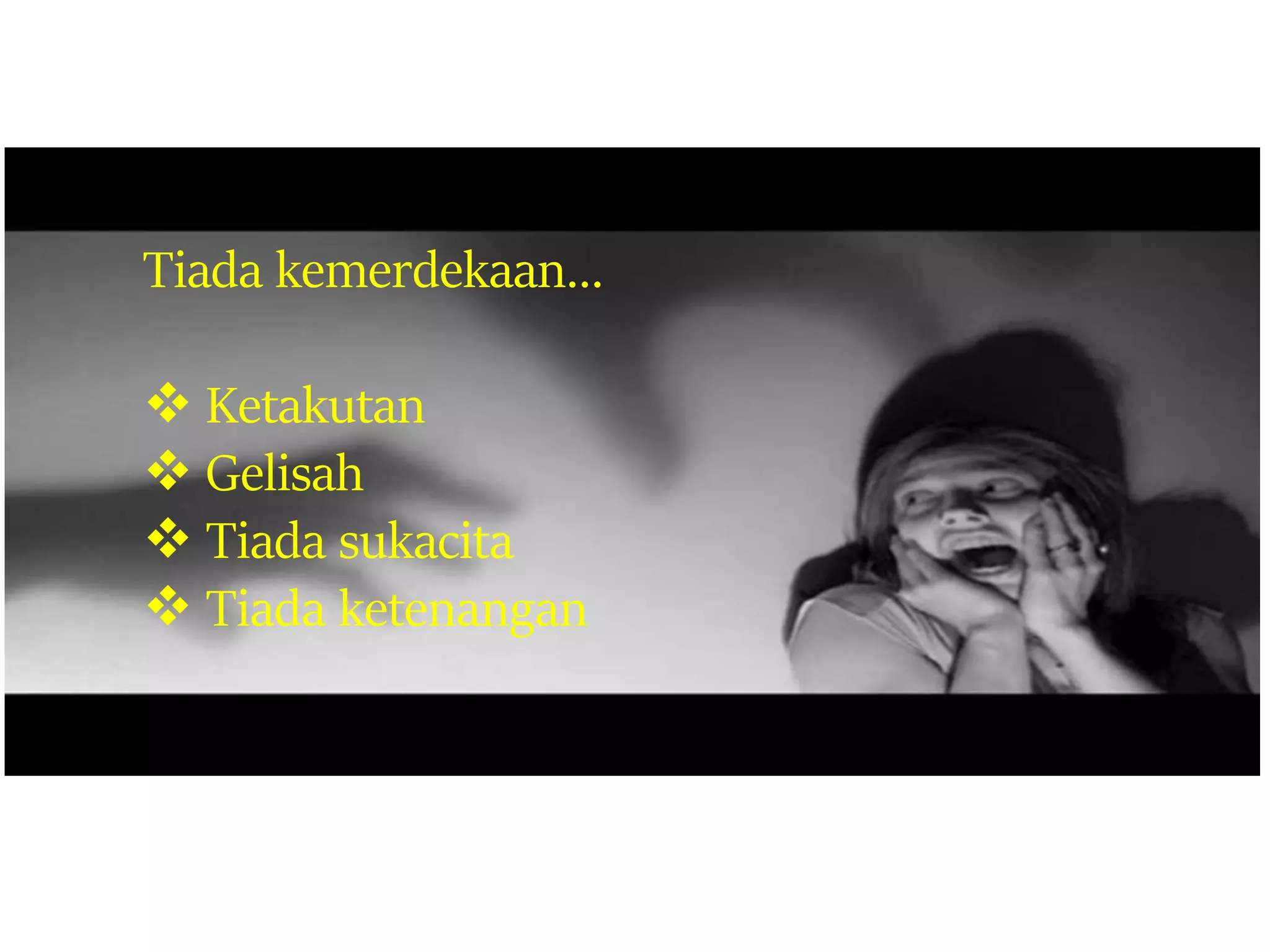 Hidup sebagi orang merdeka | PPTX