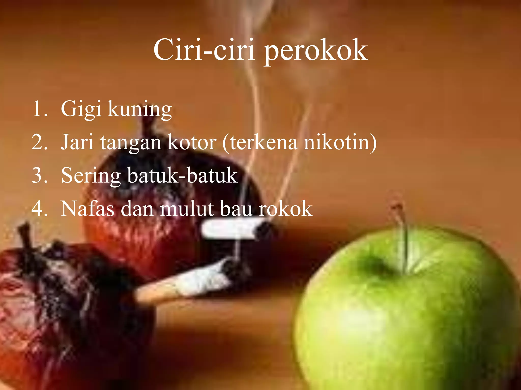 Hidup sehat tanpa merokok | PPTX