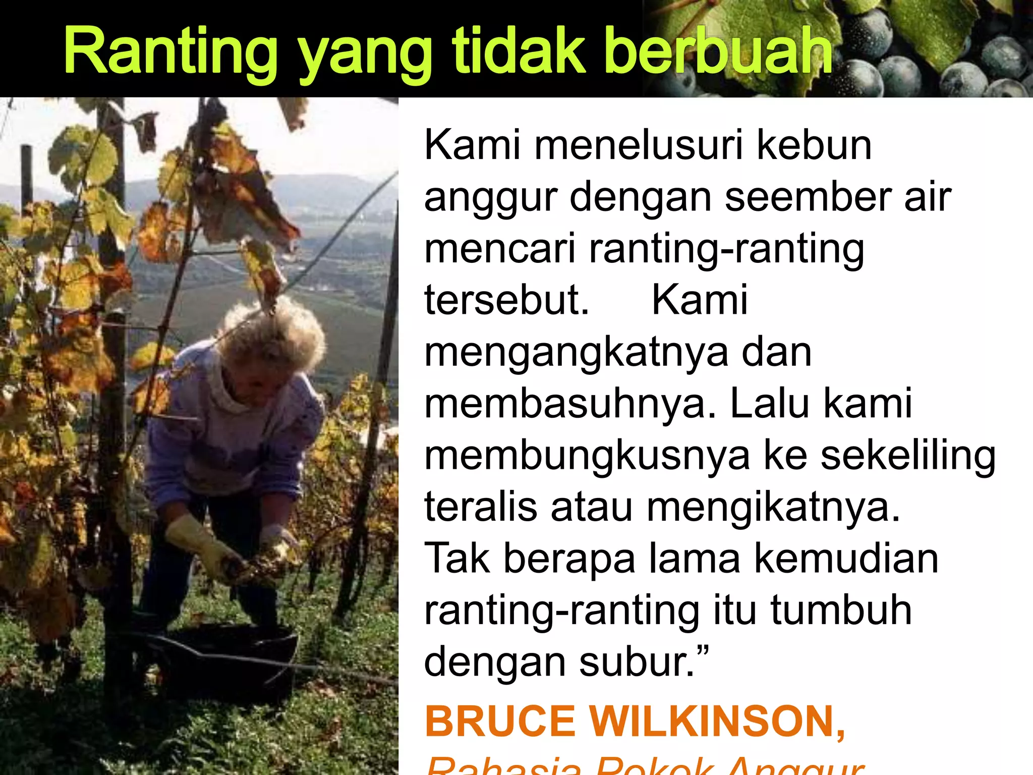 Hidup yang Berbuah | PPTX