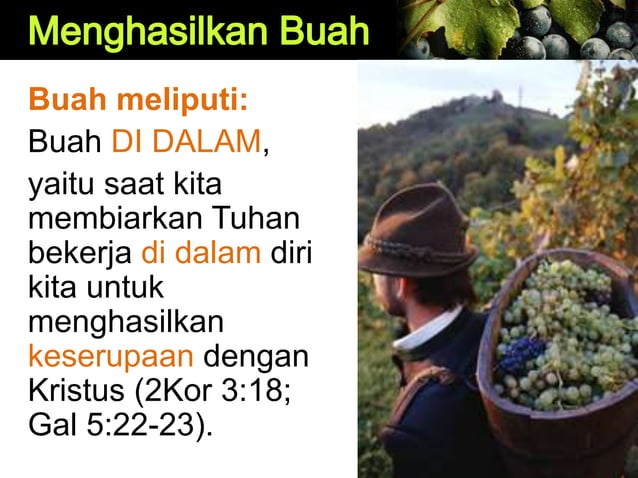 Hidup yang Berbuah | PPTX